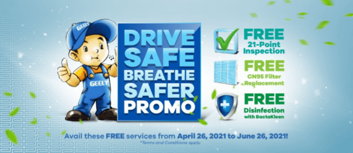 Geely Health Campaign - Geely Philippines